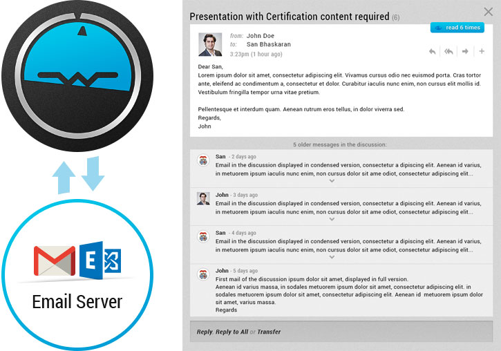 Email Integration - UPilot CRM