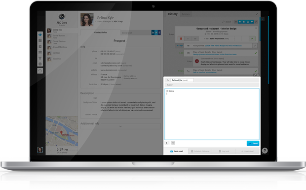 Email Integration - UPilot CRM